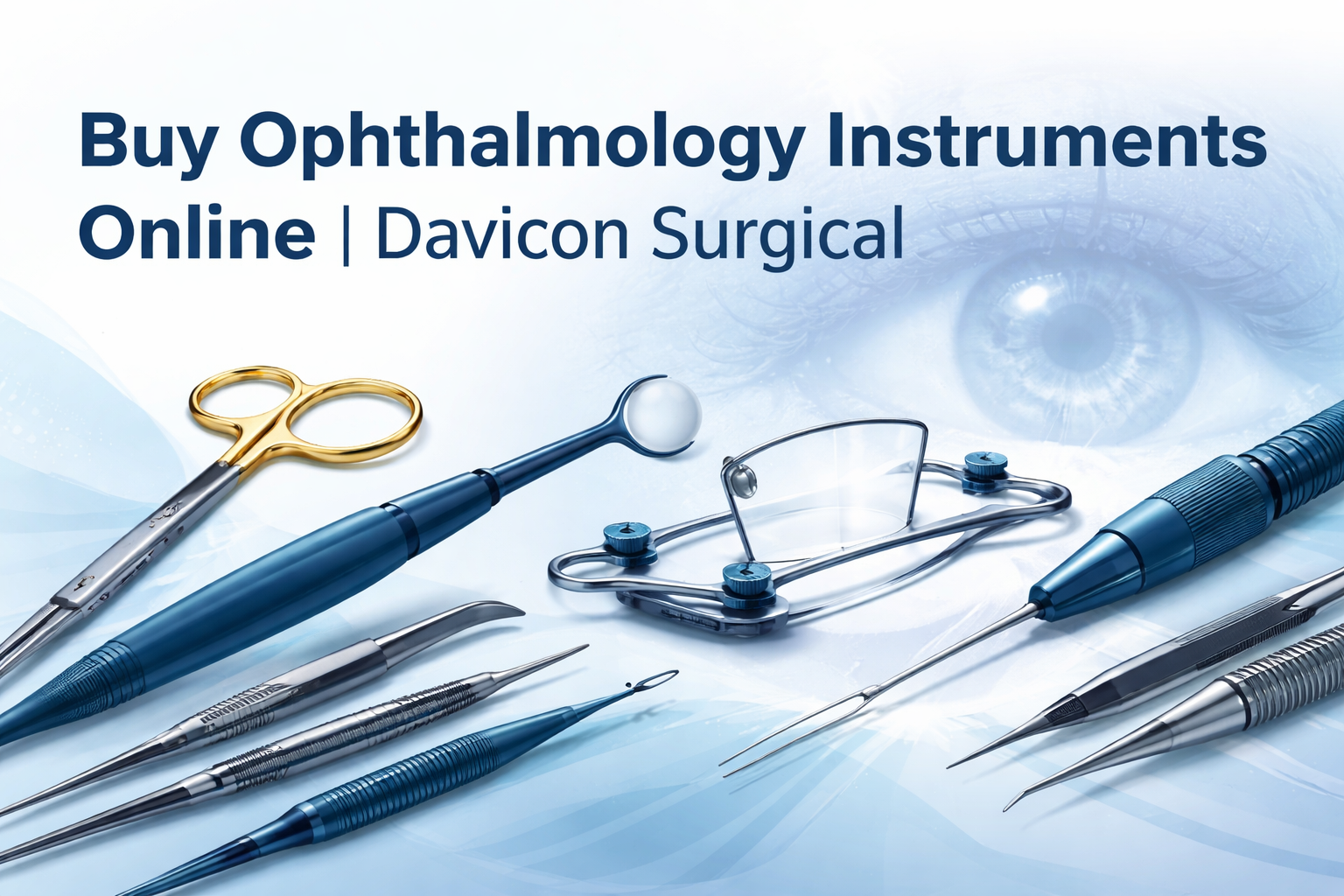 Buy Ophthalmology Instruments Online | Davicon Surgical